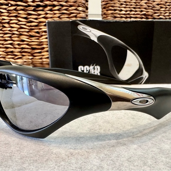 Oakley | Accessories | Oakley Scar Sunglasses In Black With Black ...